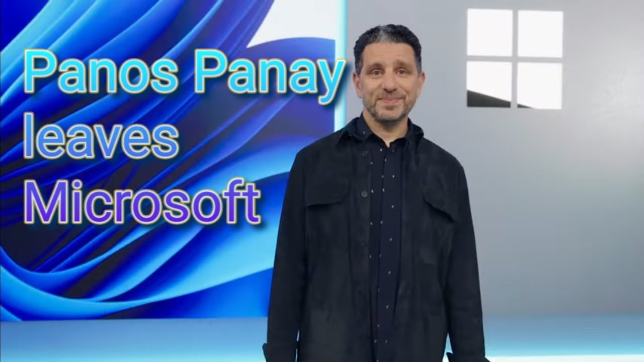 Goodbye, Mr. Panos Panay: WHATIMIN2 - YouTube