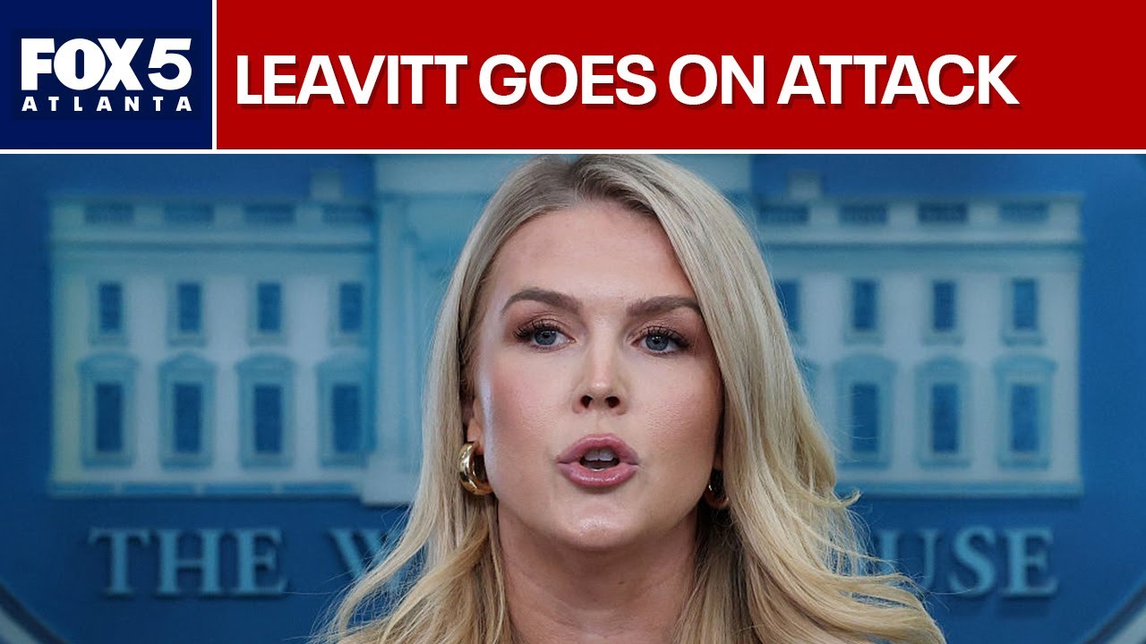 Signal Controversy: Leavitt calls Jeffrey Goldberg 'anti-Trump hater ...