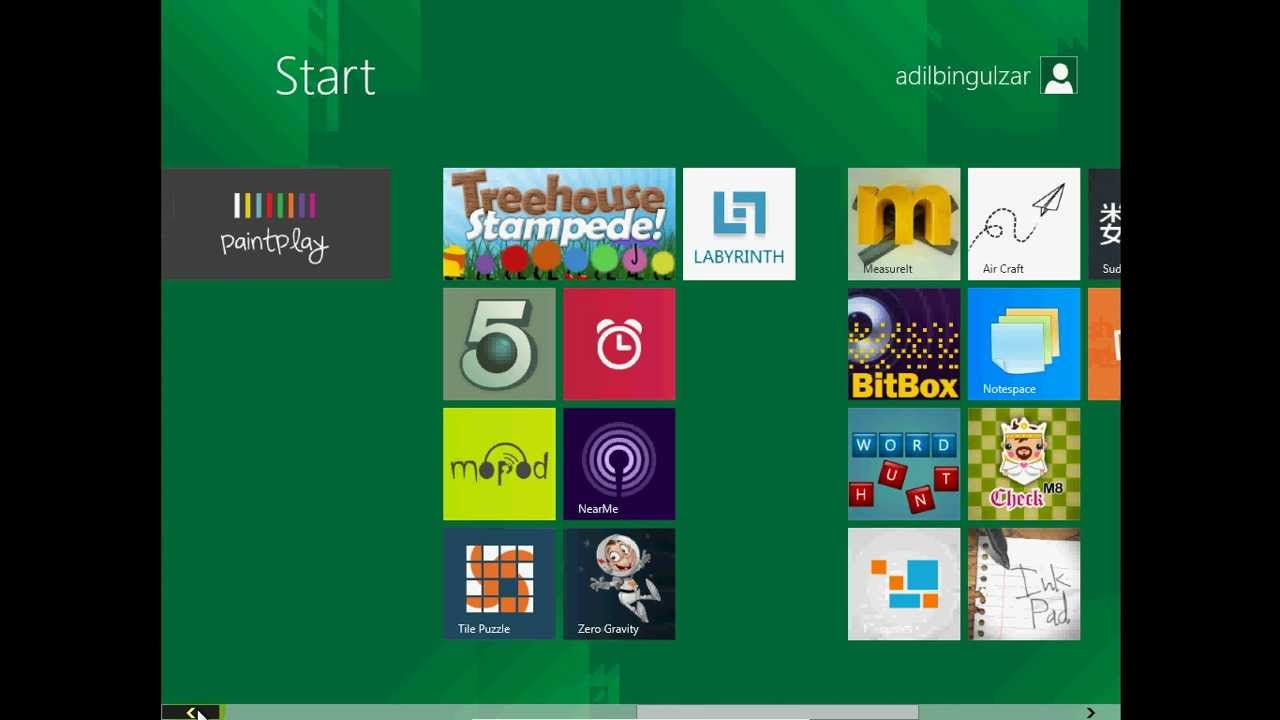 Windows 8 Visual Representation - YouTube