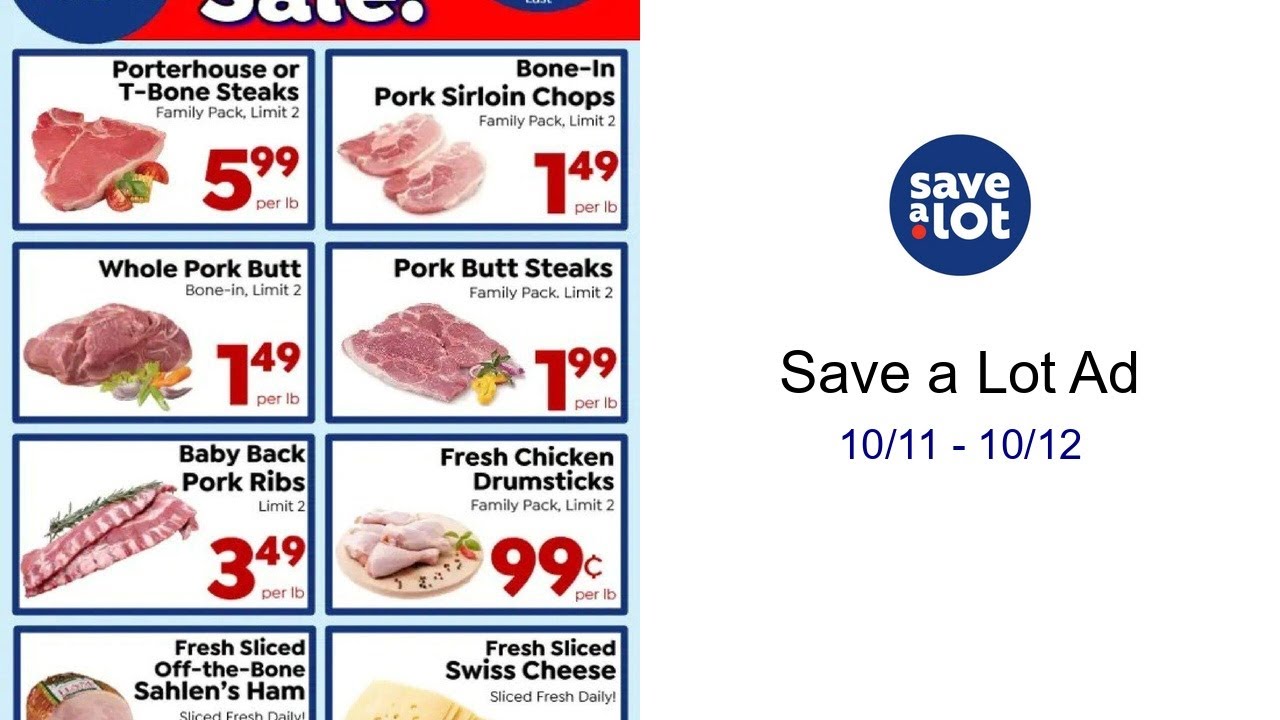 Save a Lot Ad 10/11 - 10/12 - YouTube