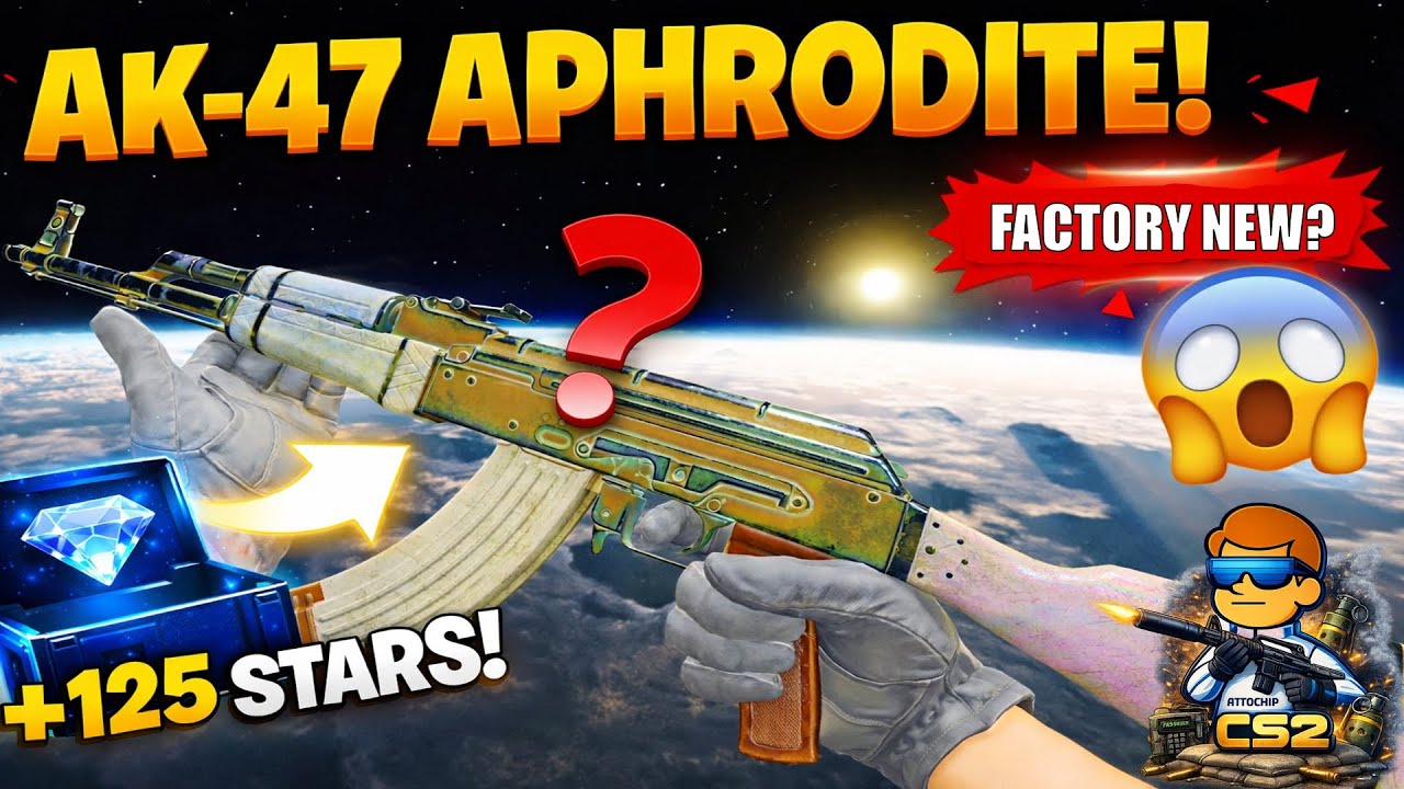 🔥 Unlocking AK-47 Aphrodite?! 💎 125⭐ Armory Pass Opening + Test! | CS2 ...