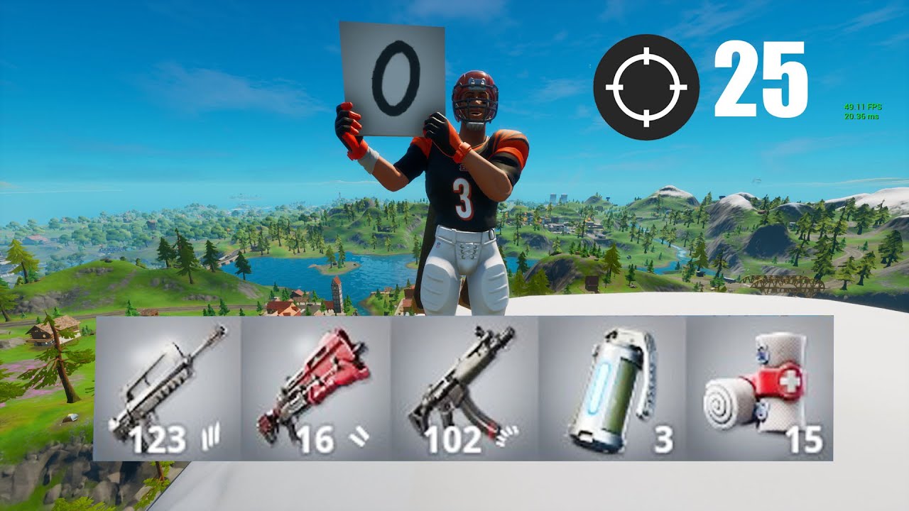 Scorecard Challenge In Fortnite! - YouTube