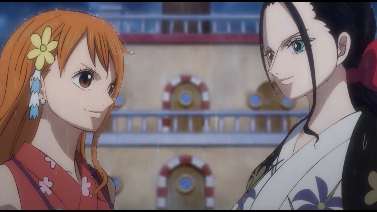 Nami uses Zeus saying Ninpo: Lightning Blast and Robin says Cien Fleur ...