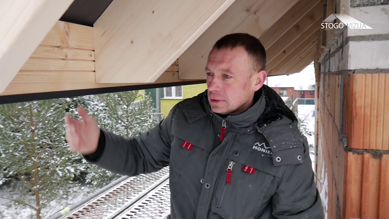 Kaip teisingai įrengti stogo pakalimą - YouTube