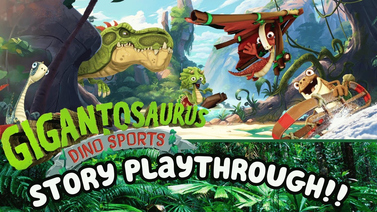 Gigantosaurus: Dino Sports-The Giganto Games (no commentary) - YouTube