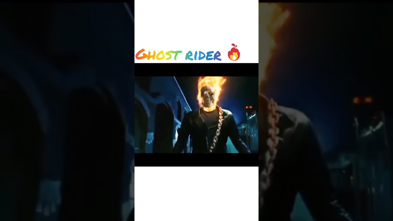 Ghost rider full Hollywood movie clip Top #short #ghostrider - YouTube