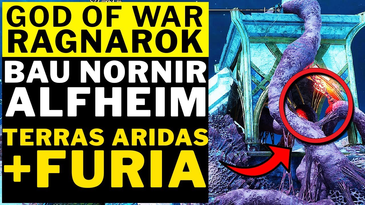 GOD OF WAR RAGNAROK - BAU NORNIR - ALFHEIM - TERRAS ARIDAS +FURIA - YouTube