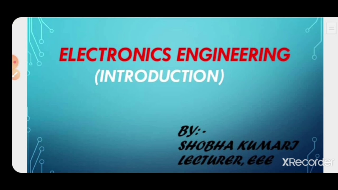 Electronics Engineering (Syllabus) - YouTube