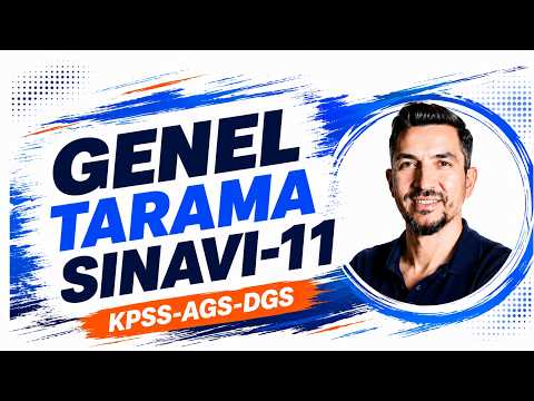 KPSS-AGS-DGS-YKS MATEMATİK TARAMA-11- İLYAS GÜNEŞ