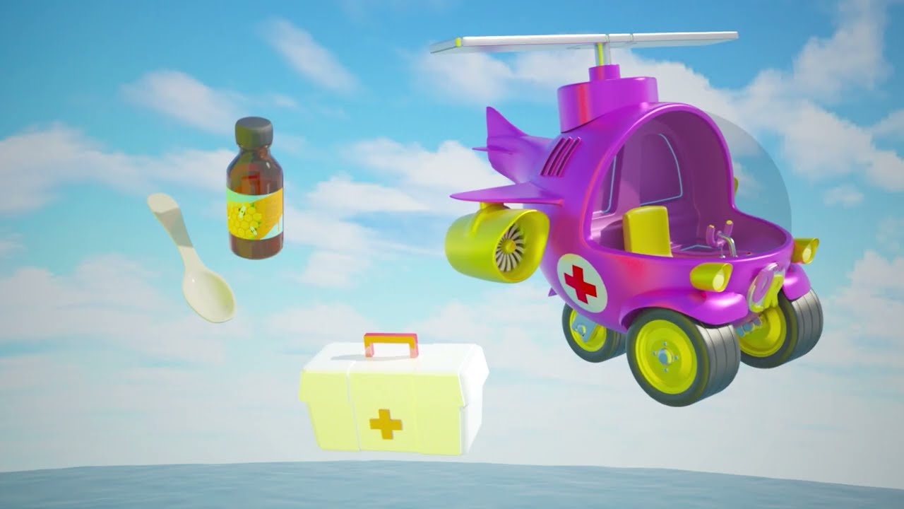 The Professions of Rescuers and their Transport 👨‍🚒👮👨‍⚕️ Cool Patrol ...