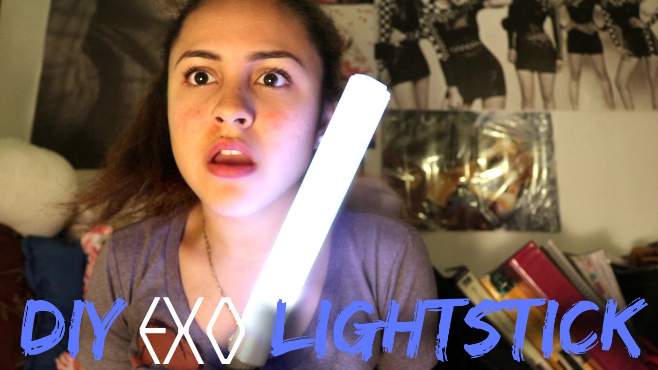 DIY: EXO'luXion Lightstick - YouTube