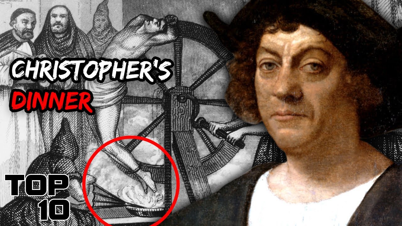 Top 10 True Scary Stories About Christopher Columbus - YouTube