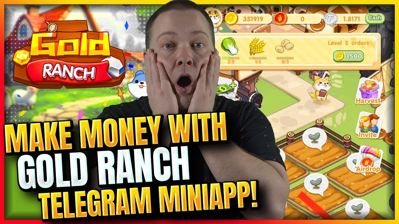 Make Money With Gold Ranch Telegram MiniApp! - YouTube