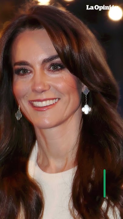 Kate Middleton reapareció públicamente I La Opinión - YouTube