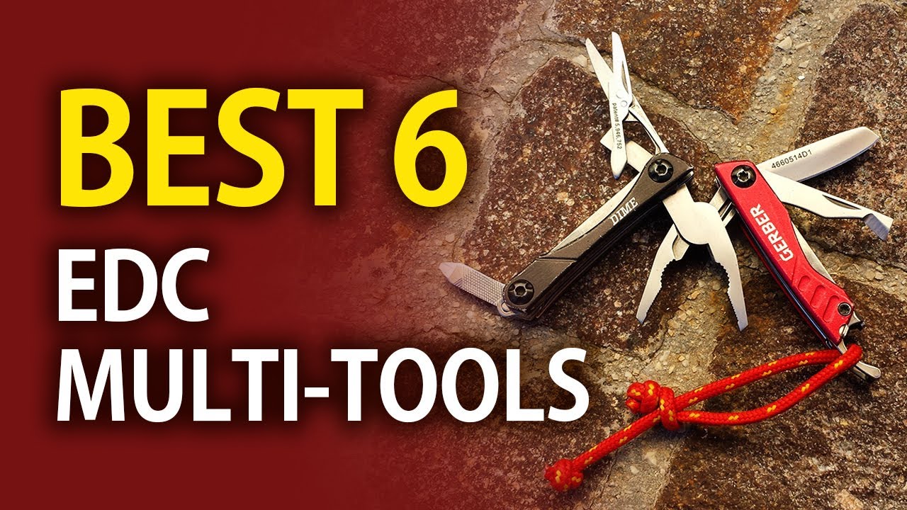 Top 6 Best EDC Multi Tools in 2021 | Tech Hack - YouTube