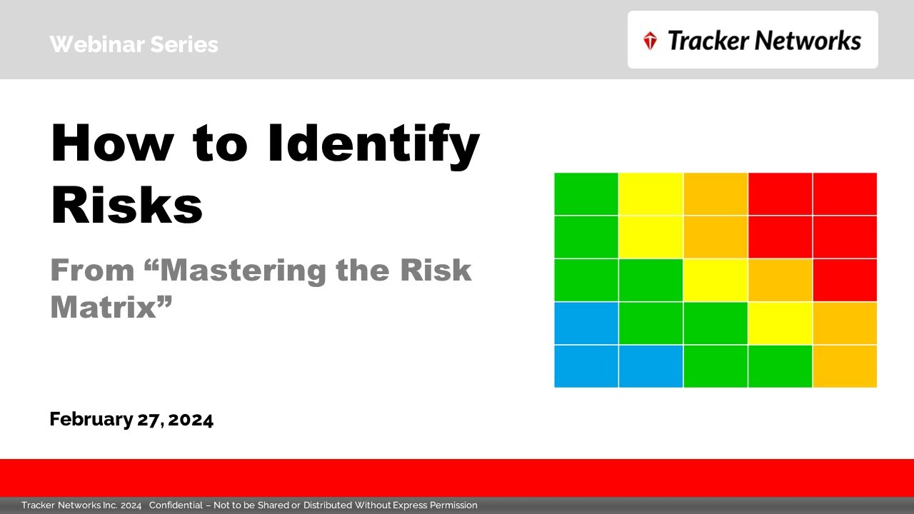 How To Identify New Risks - Building Risk Registers - YouTube
