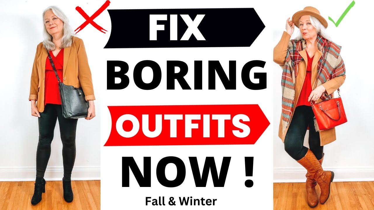 Update A Boring Outfit Fall & Winter Styling & Fashions - YouTube