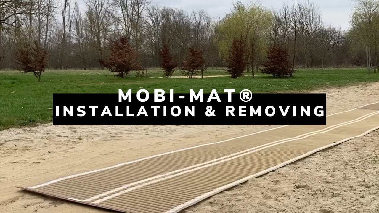 Mobi-mat® - Installation & Removing - YouTube
