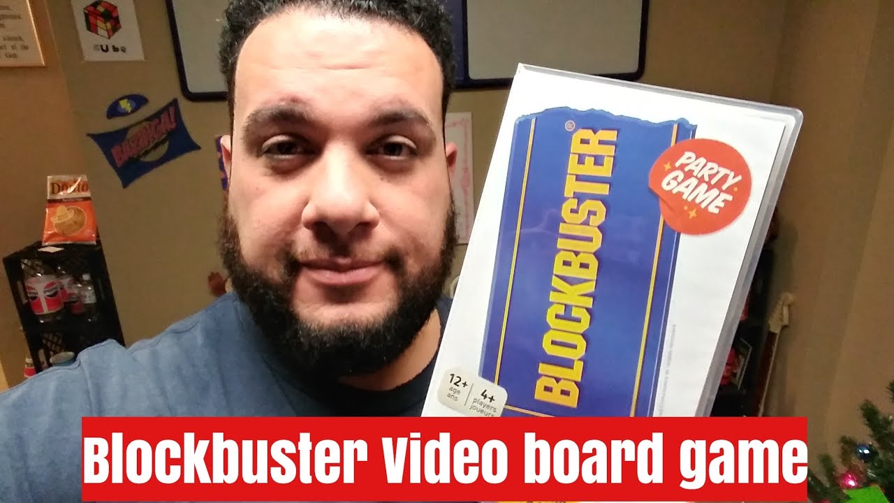 Unboxing the Blockbuster video board game 2019 - YouTube