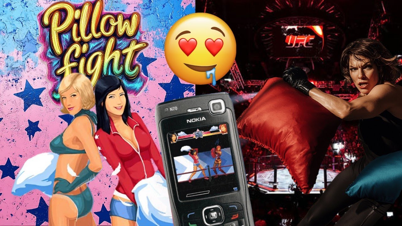 МИЛА УСТАЛА БЫТЬ ДОМОХОЗЯЙКОЙ И СТАЛА БОЙЦОМ! - Se*y Pillow Fight (Java-игра, 4K геймплей) - YouTube