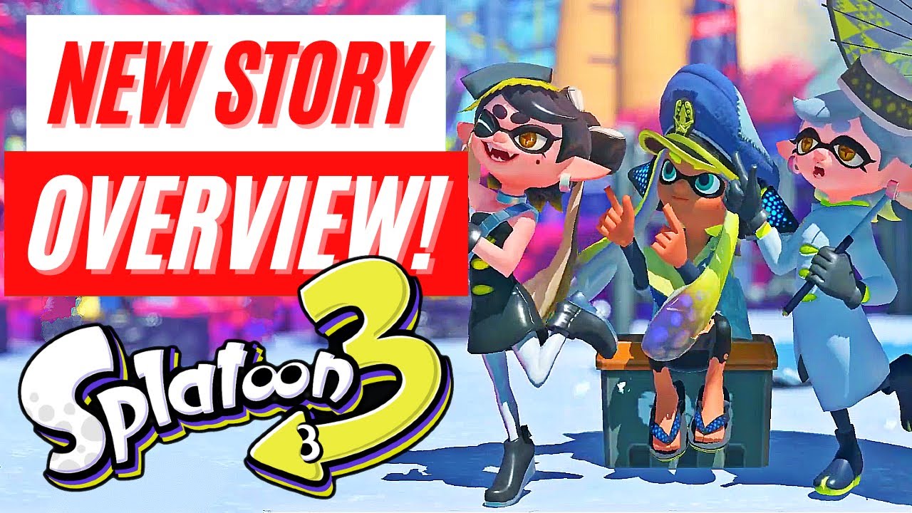Splatoon 3 【New Combat Story Overview】 Gameplay Trailer Footage New ...