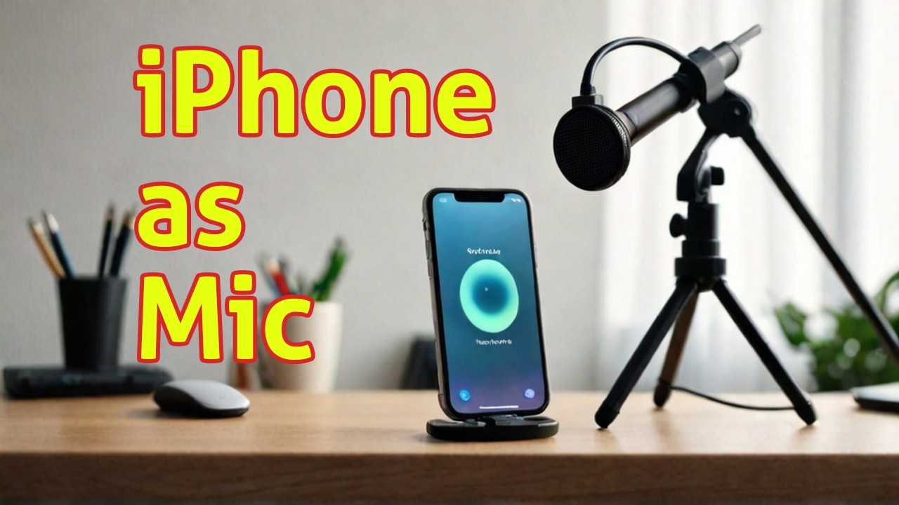Want Crystal Clear Audio? Use Your iPhone as a Microphone Now - YouTube