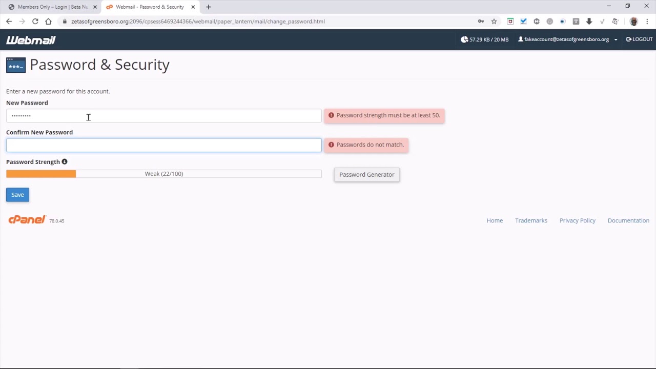 Chapter Portal Website | How To Login To Your Chapter Email Account ...