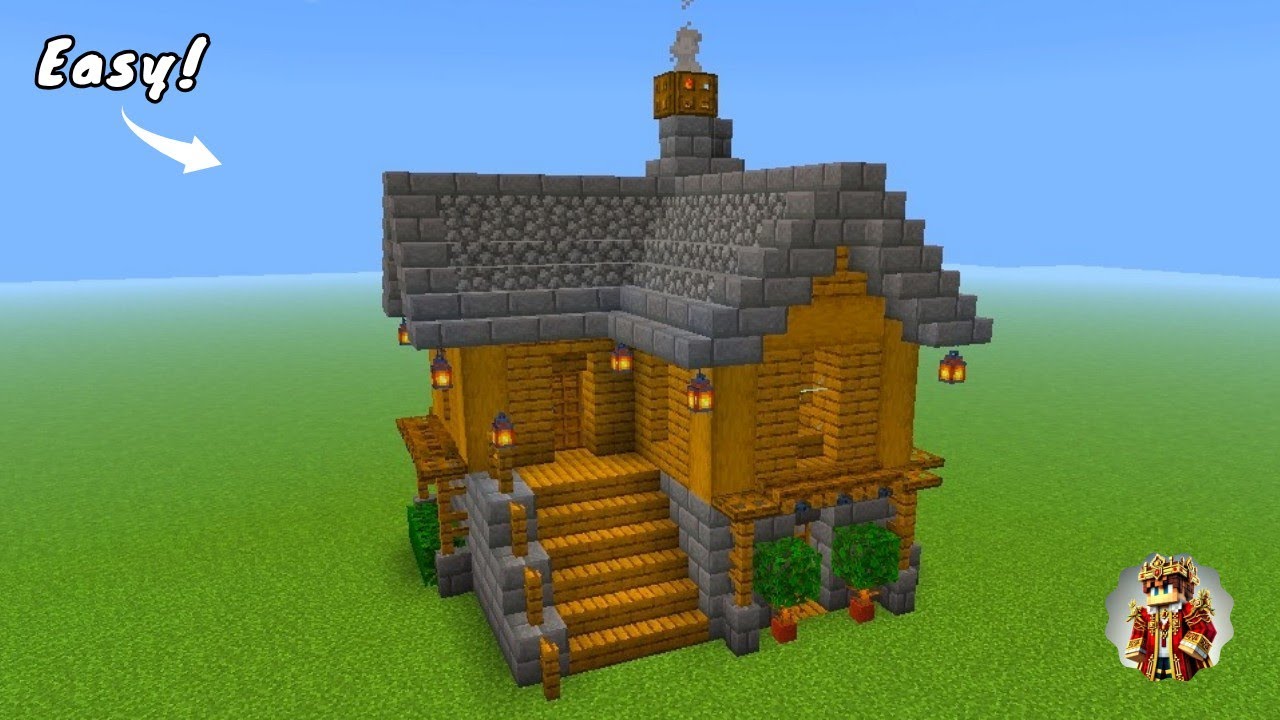 Minecraft: How to Build a Ultimate Wooden House Tutorial [Easy Build 🏡 ...
