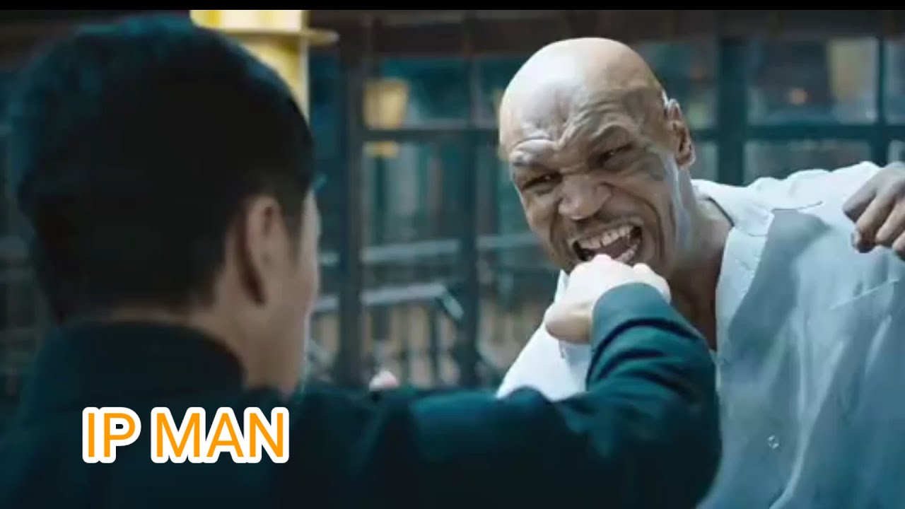 IP Man vs Mike Tyson Fight#IP Man 3 Movie Fight Scene - YouTube