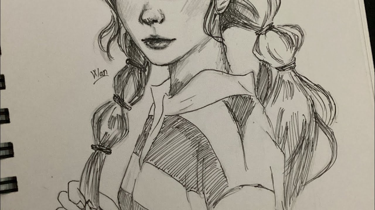 Sketching process #1 - YouTube