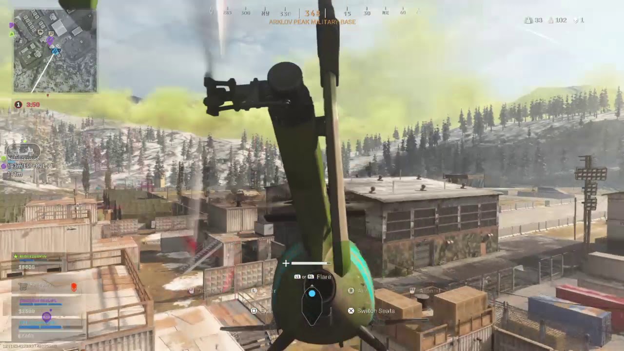 Call of Duty warzone lucky helicopter frag - YouTube