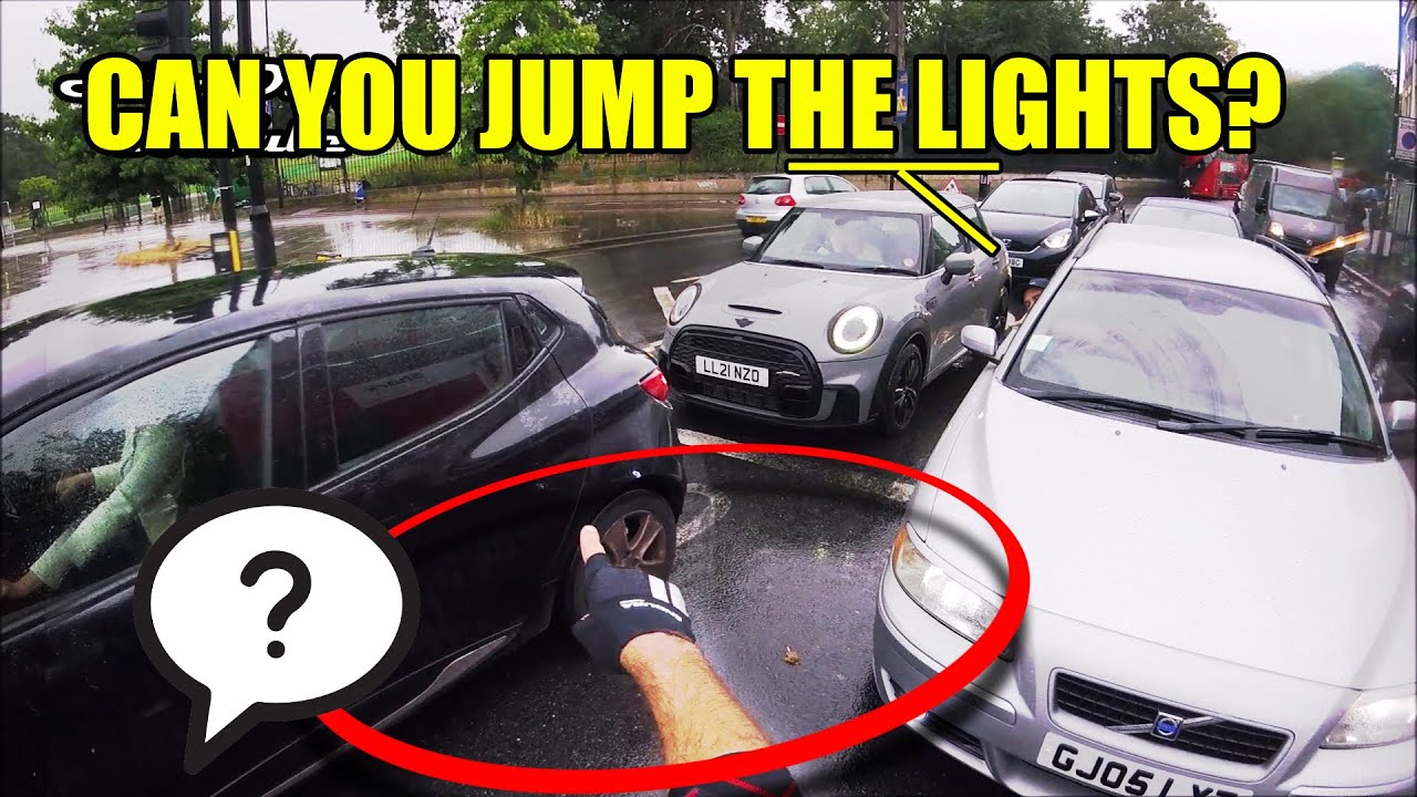 Cyclist Asked To Jump The Red Light - YouTube