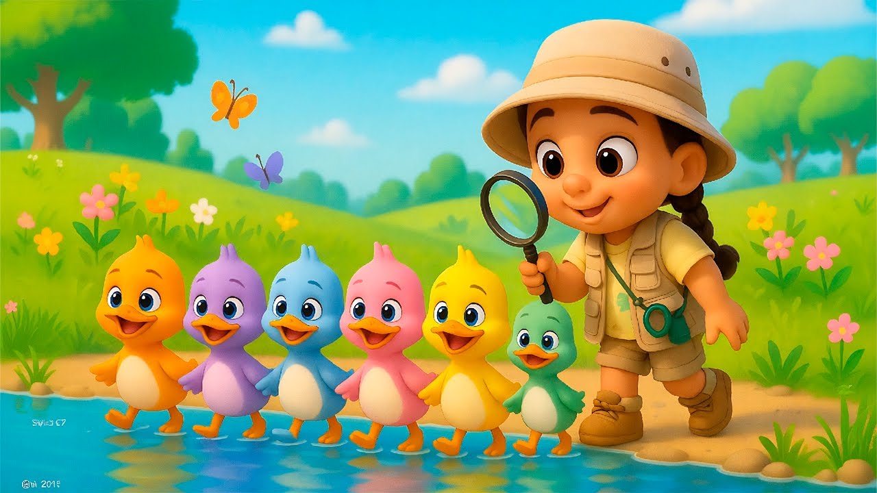 SEIS PATITOS 🟡VIDEOS PARA NIÑOS 🟡 MUSICA PARA NIÑOS 🟡 CANCIONES PARA ...