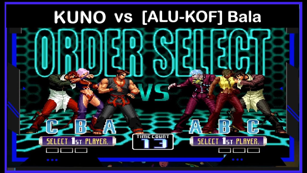 [KOF2002] - Gokuno(Kuno) vs [ALU-KOF] Bala - FT10 - YouTube