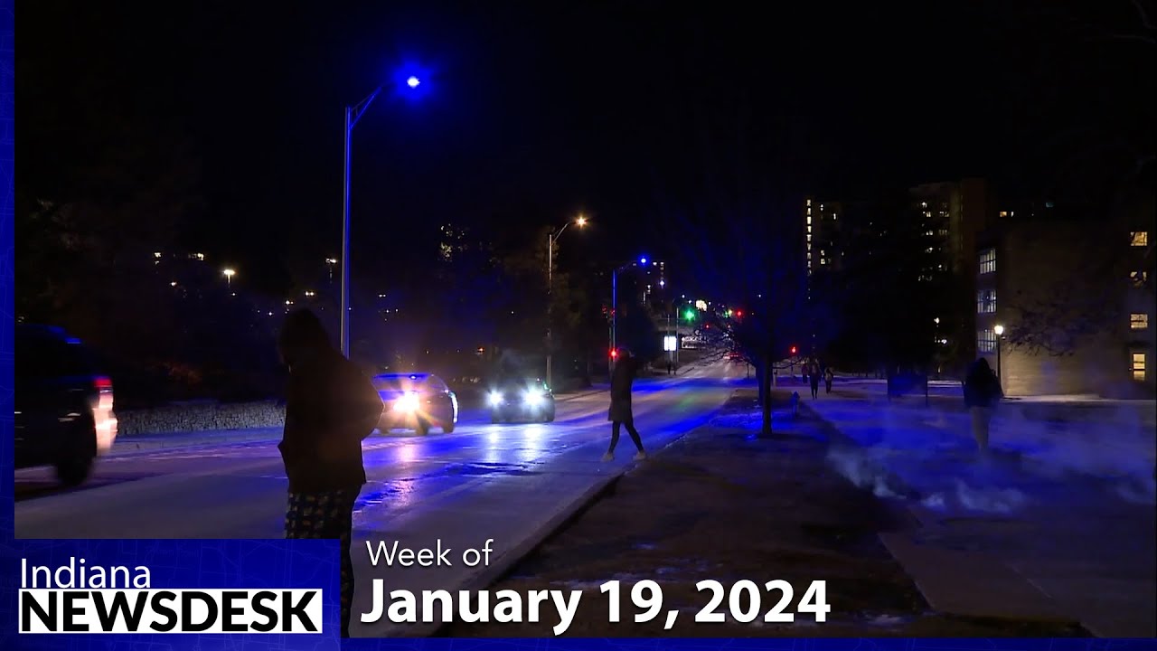Why some Bloomington streetlights are turning blue - YouTube