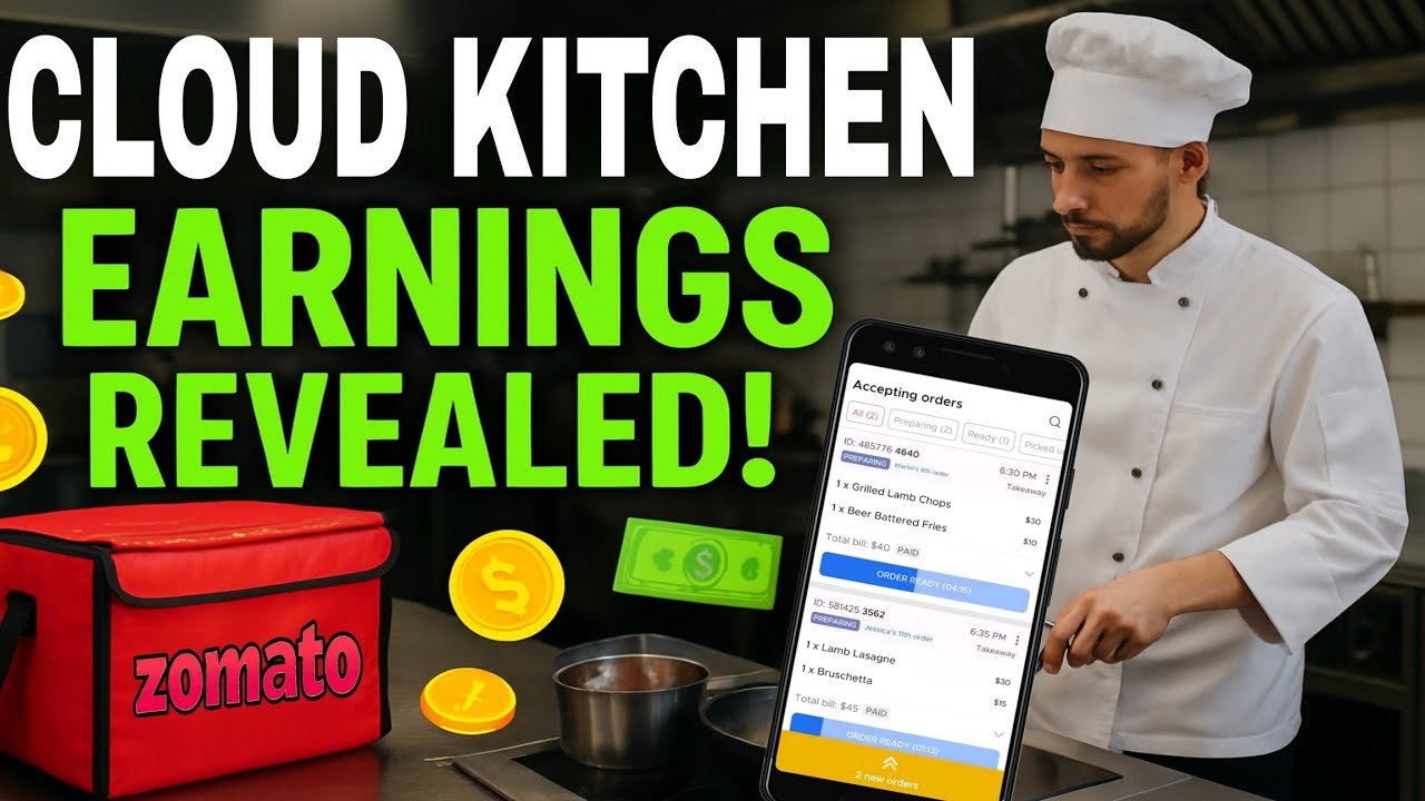Cloud Kitchen Earnings || cloud kitchen revenue || zomato cloud kitchen ...