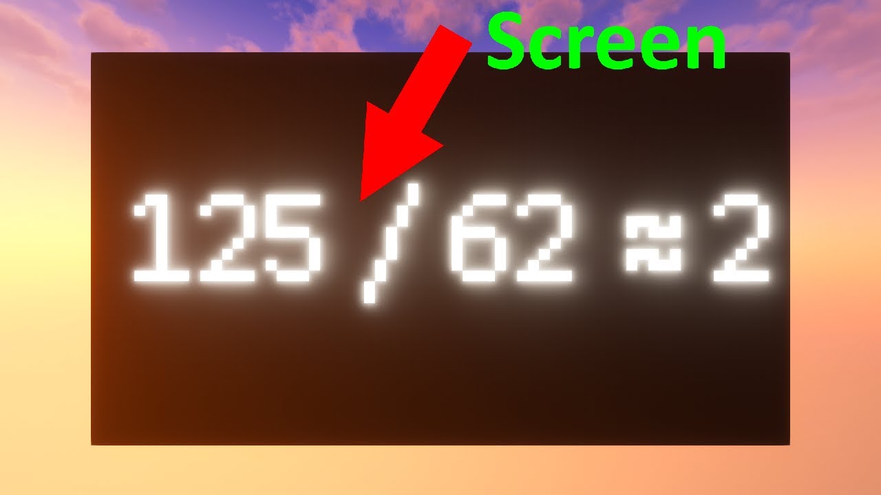 This resource pack is the future of Redstone displays... - YouTube