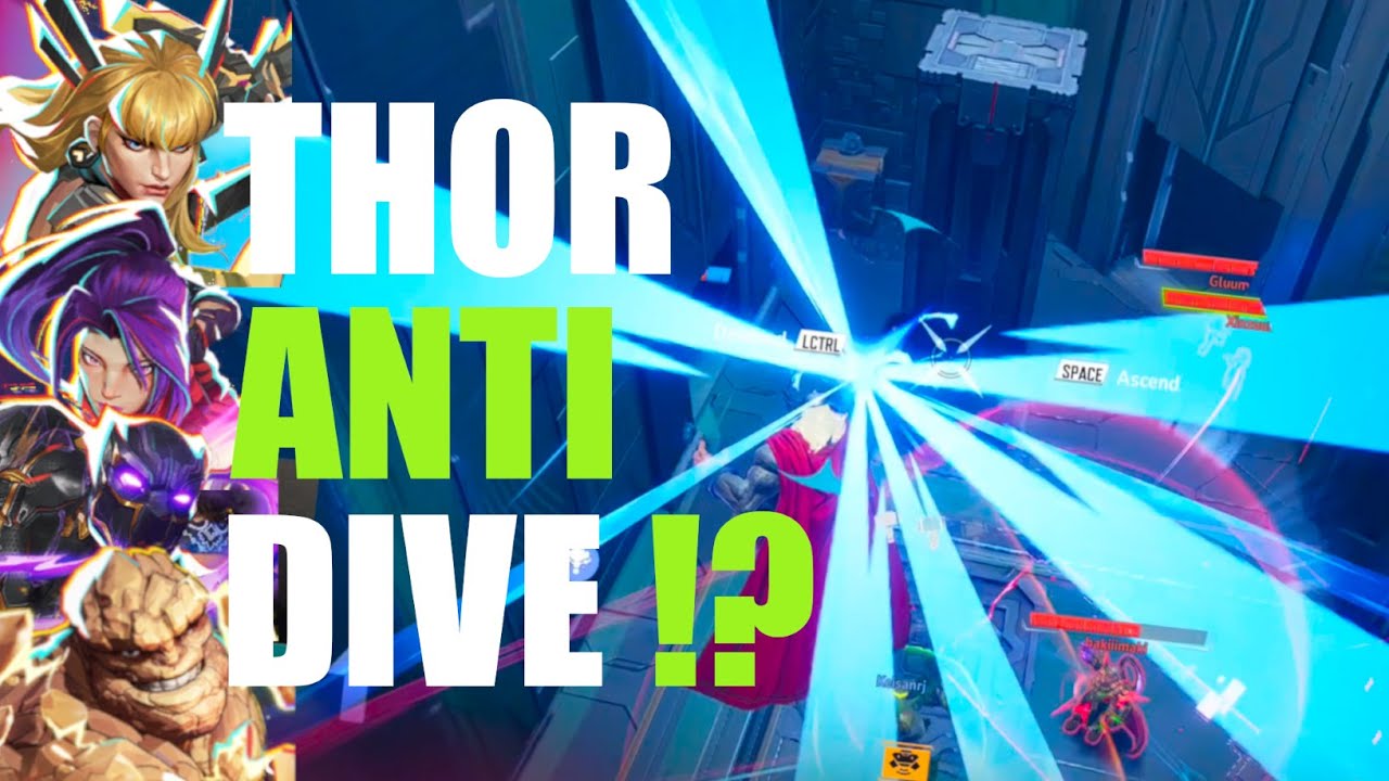 SURVIVING QUADRUPLE DIVE !? Marvel Rivals Counter Dive Comp - YouTube