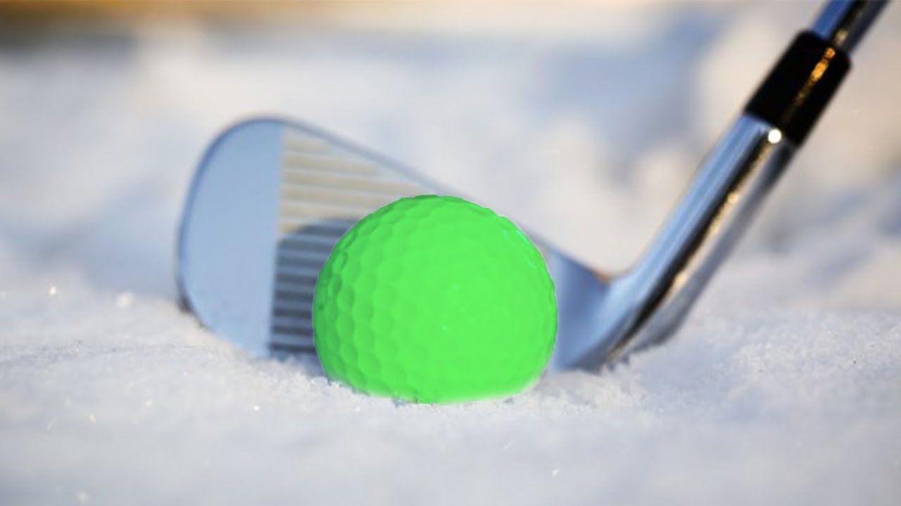 GOLF ON ICE? - YouTube