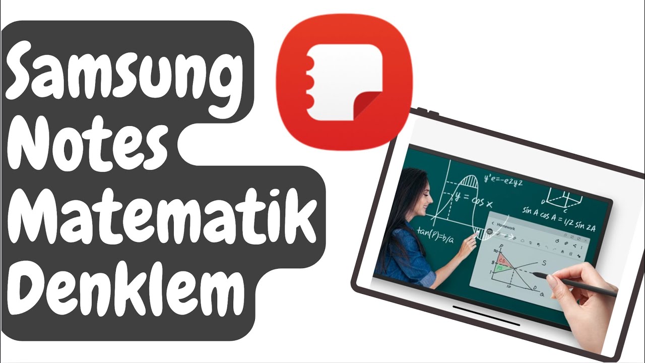 Samsung Notes Matematik Denklem Dönüştürme | Samsung Math Convert - YouTube