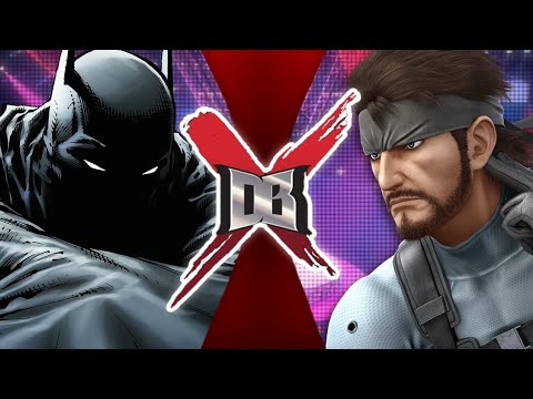 Batman vs Solid Snake (DC vs Metal Gear) FANMADE DBX TRAILER - YouTube
