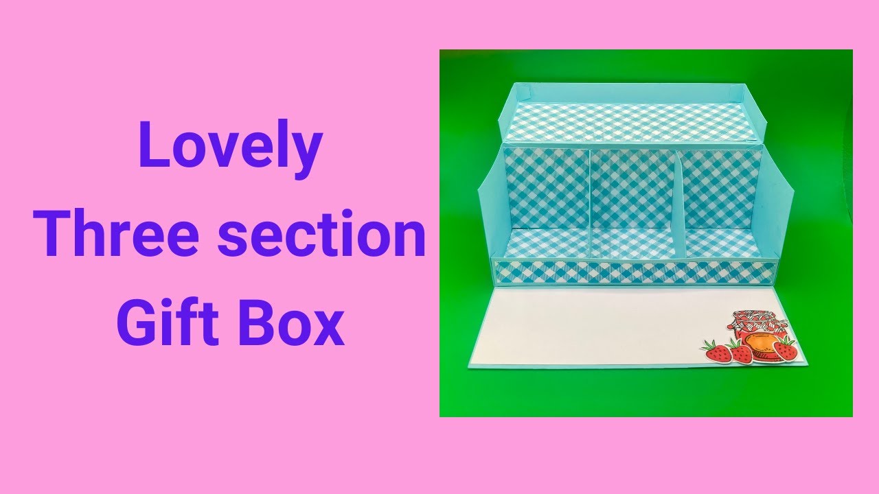 Sectioned Gift Box - YouTube