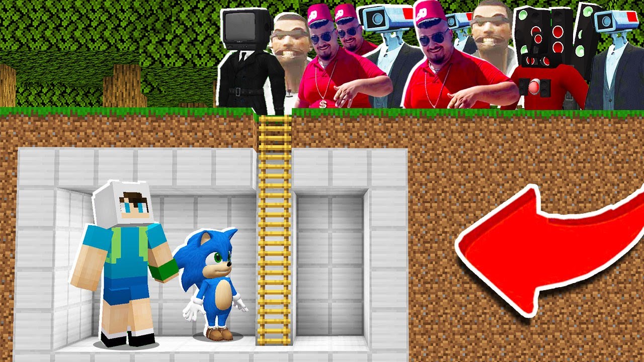 SKİBİDİ TUVALET VS ULTRA GÜVENLİ SIĞINAK - 😱 Minecraft Enes Arslan ...