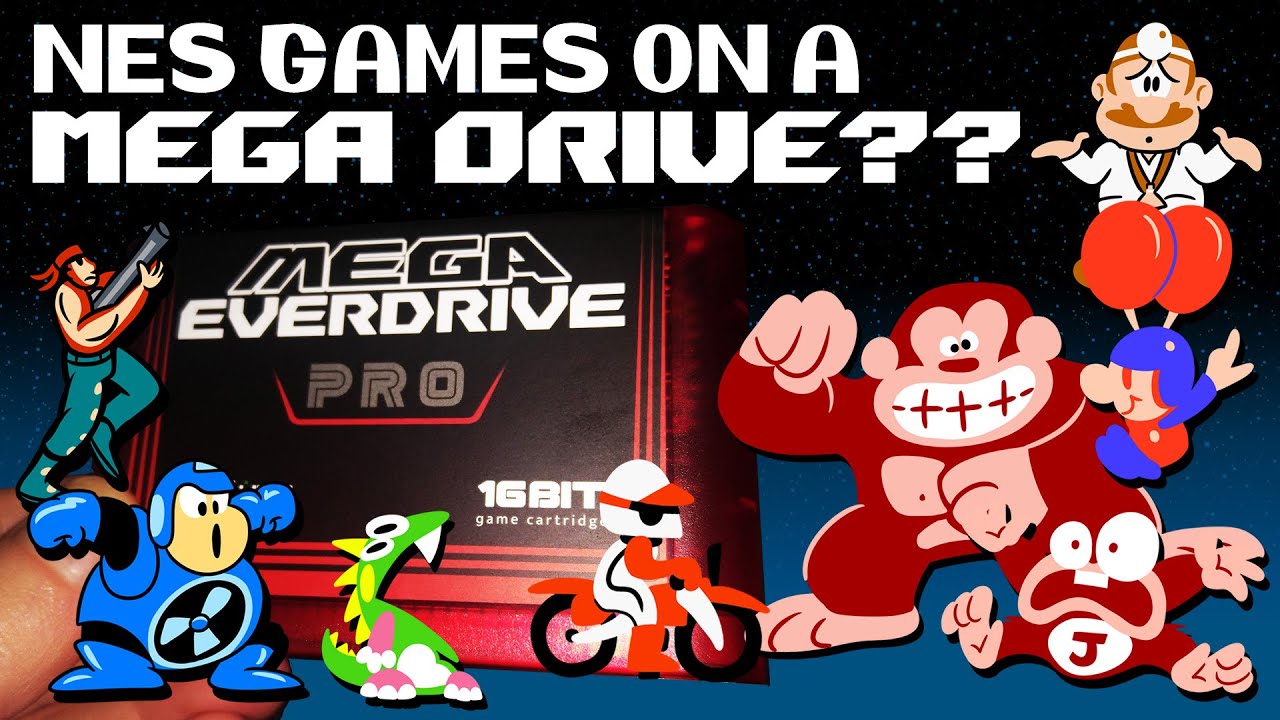 More NES Core on the Mega Drive Everdrive Pro! - YouTube