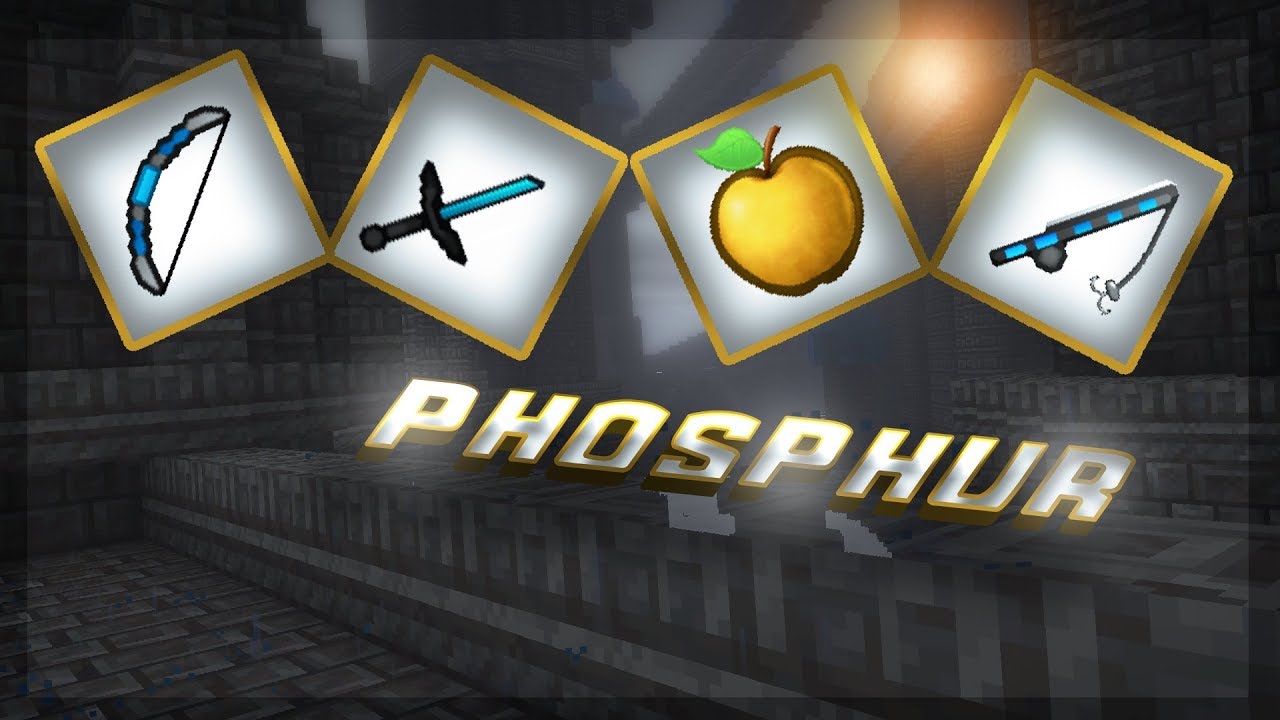 Minecraft PvP Texture Pack - Phosphor Pack SHOWCASE (1.7/1.8) - YouTube