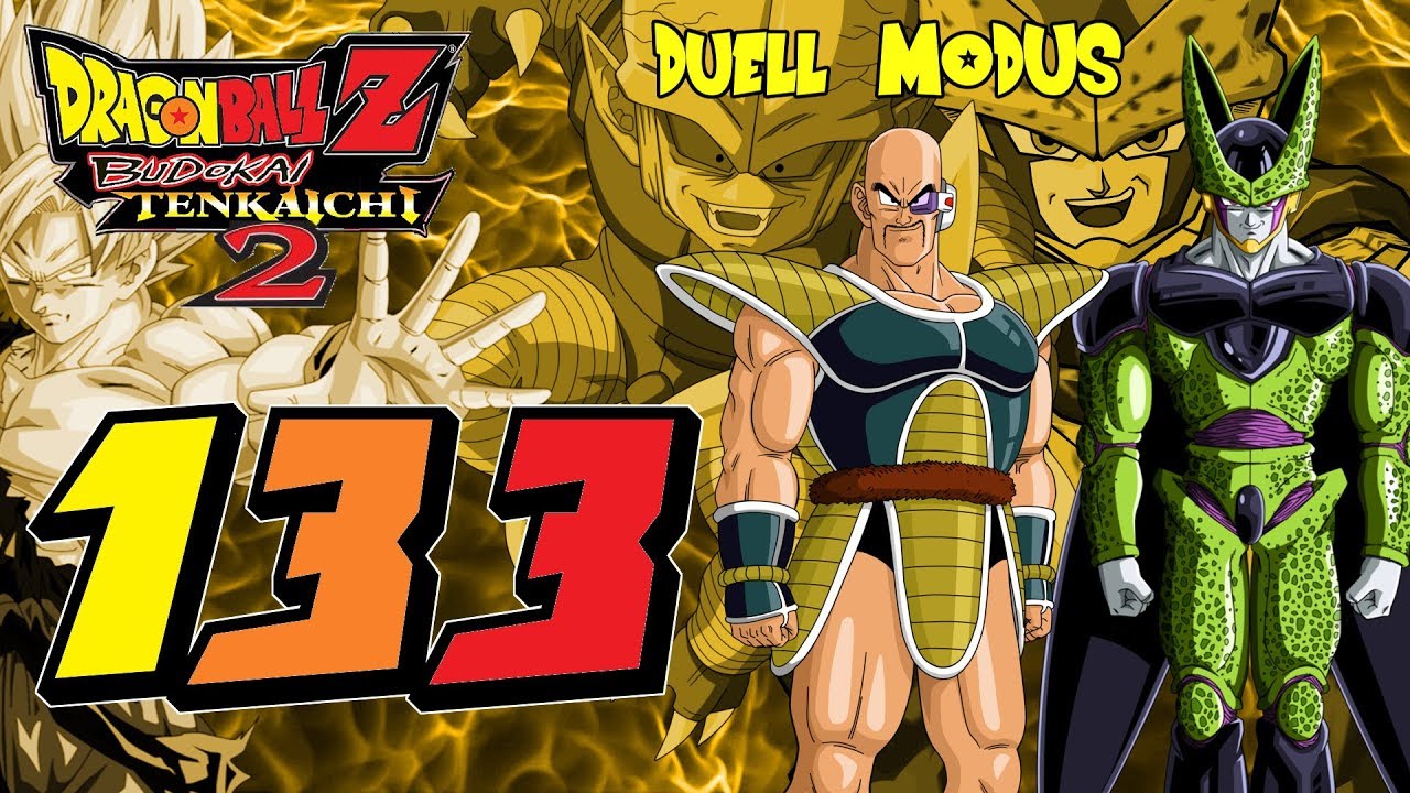 Dragon Ball Z Budokai Tenkaichi 2 - Part 133 - Team Nappa vs. Team Cell ...