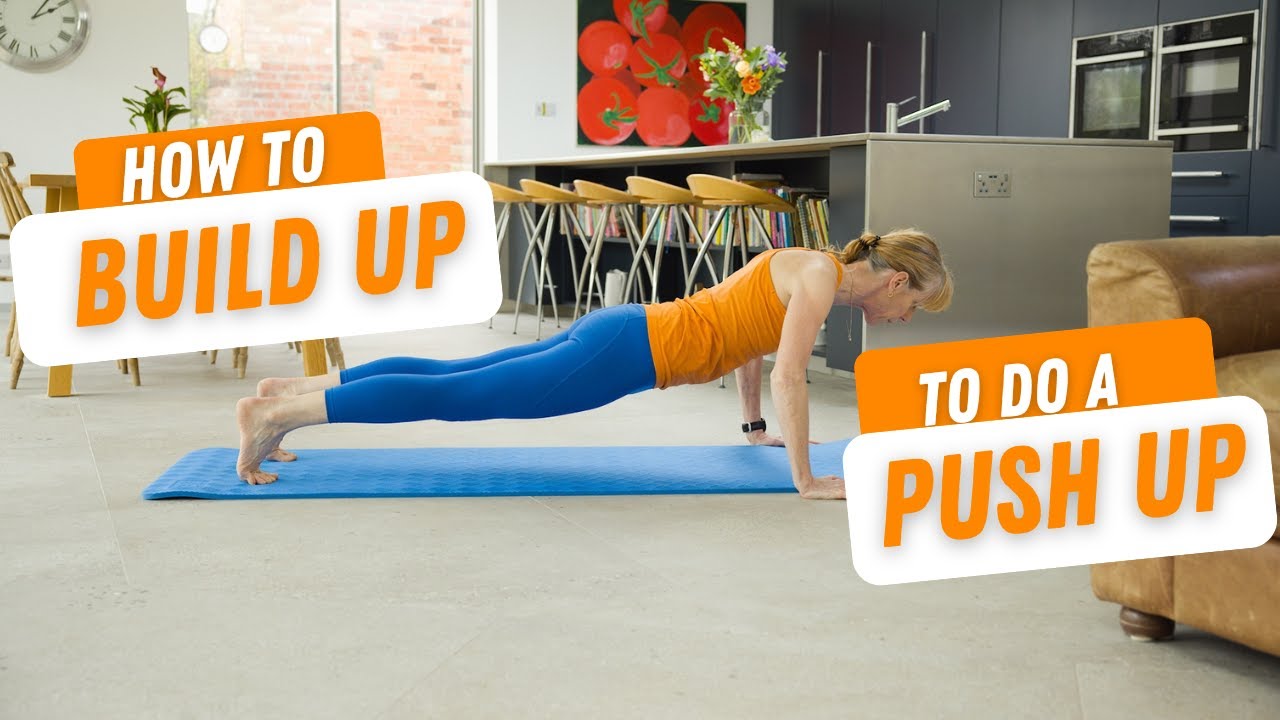 How to build up to do a Push Up | 3 beginner friendly variations for ...