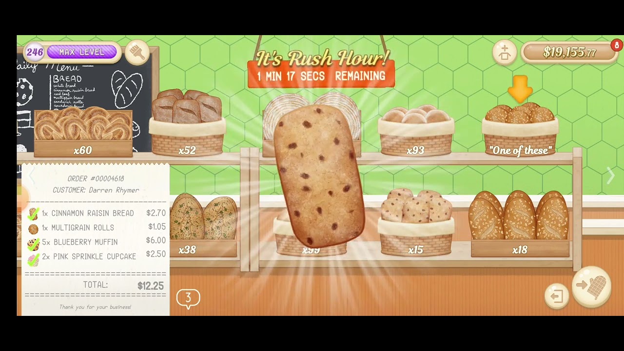 Baker Business 3 Let's Play Game Glimpse - YouTube