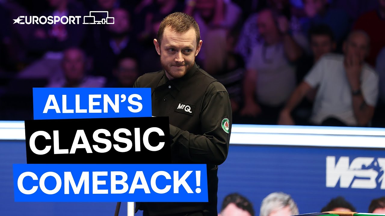 🎥 REACTION - Mark Allen on his comeback win after a 147 MAXIMUM BREAK ...