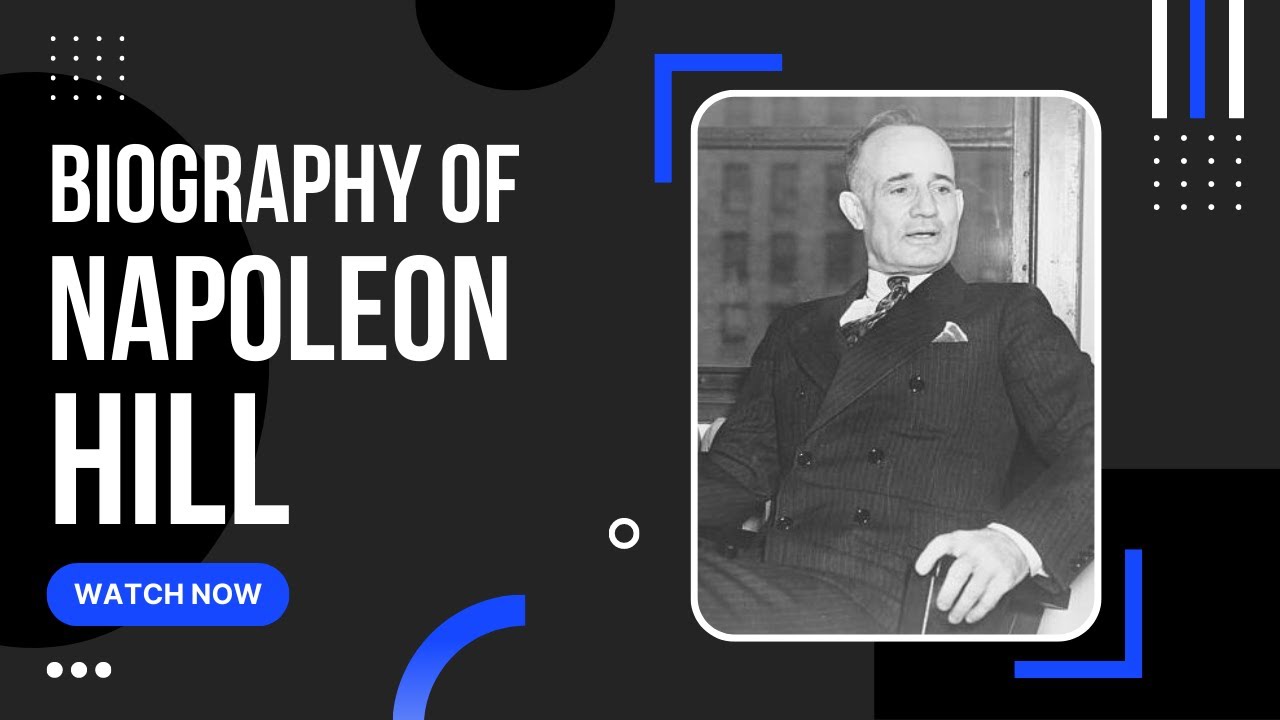 Who is napoleon hill |Biography of Napoleon hill - YouTube